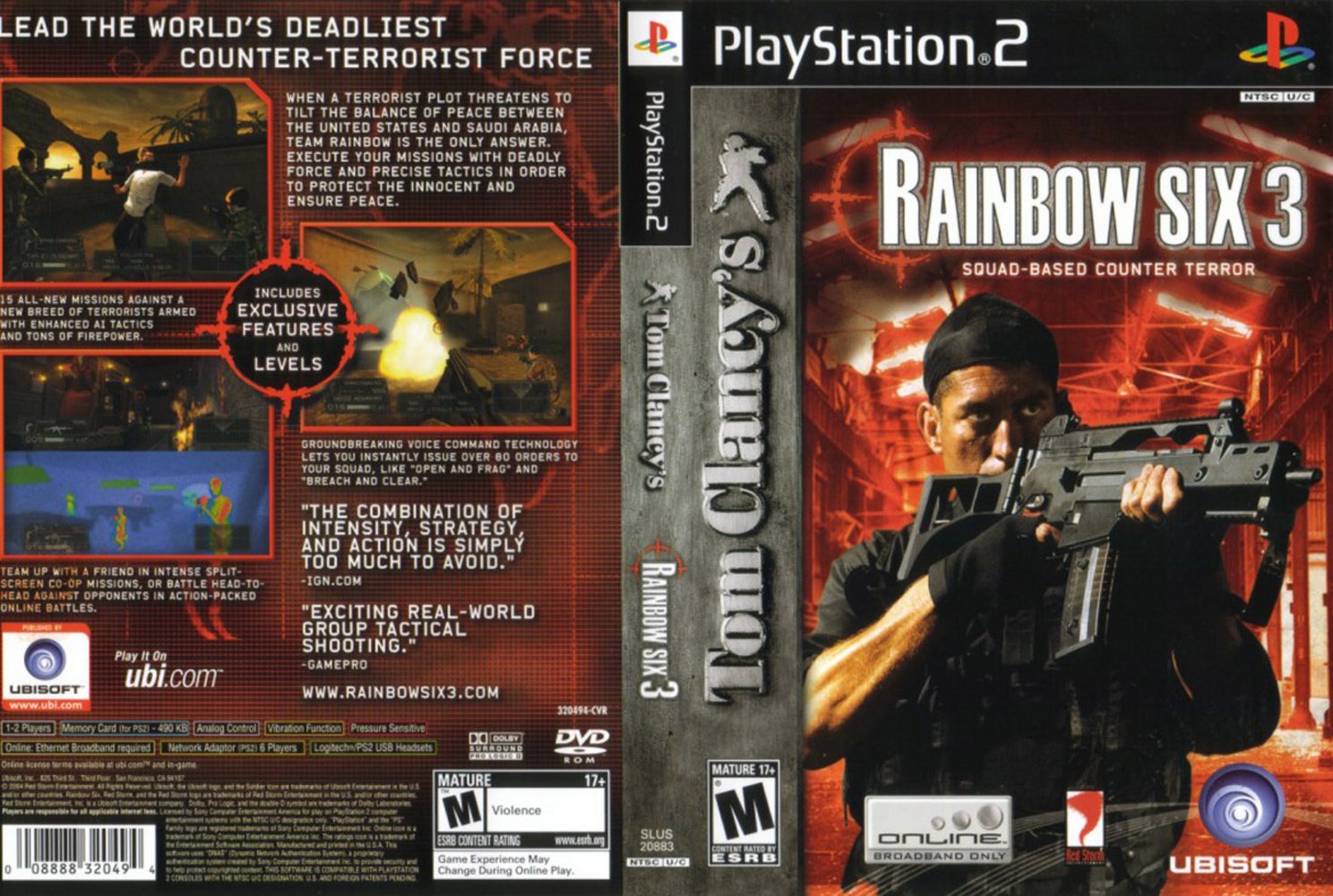 RAINBOW SIX 3 PS2 DOWNLOAD | FLAONZE GAMES